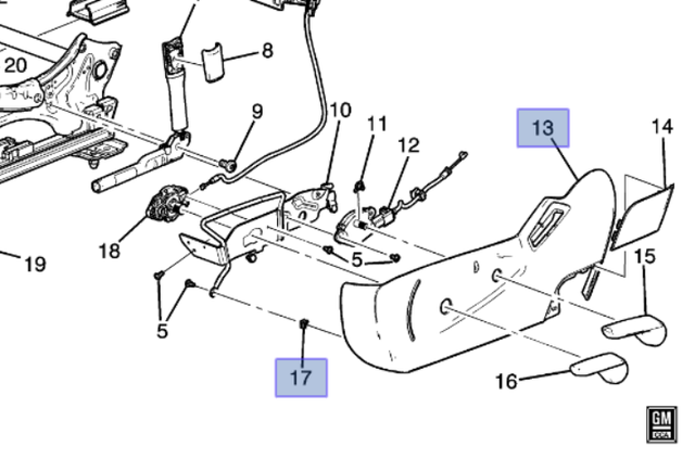 Buy New Seat Trim Panels for GM | GMPartsNow