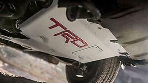 Genuine Toyota Sequoia Tundra TRD Front Skid Plate PTR60-34220 ...