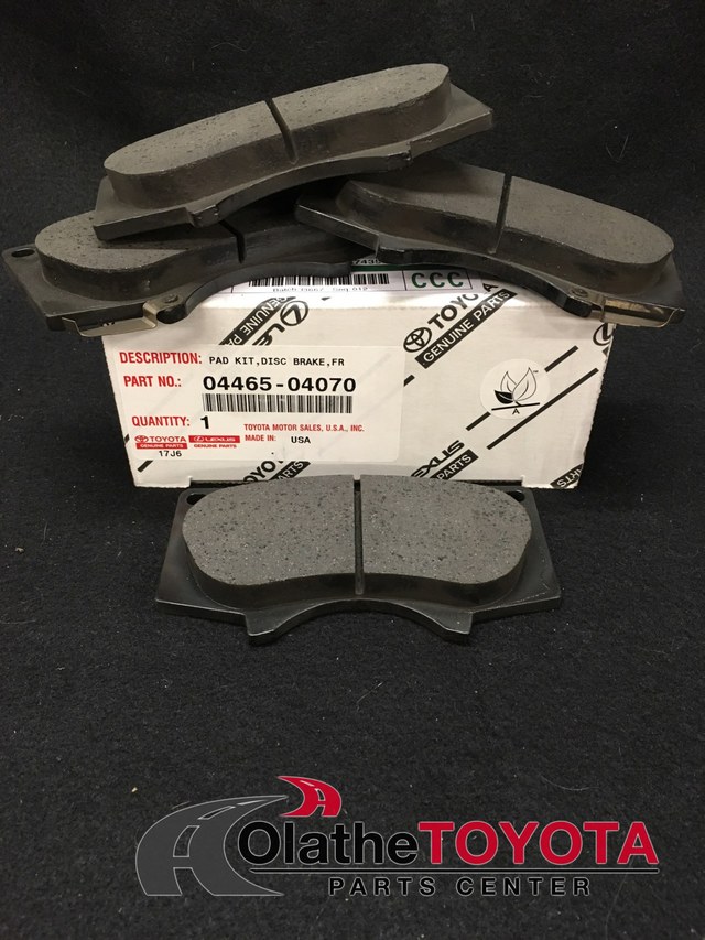 Genuine OEM Toyota Brake Pads Parts | Toyota Parts Center