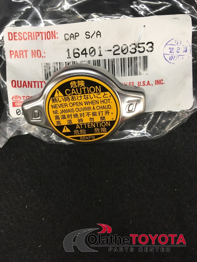 Radiator & Components for 2010 Toyota Corolla | Toyota Parts Center