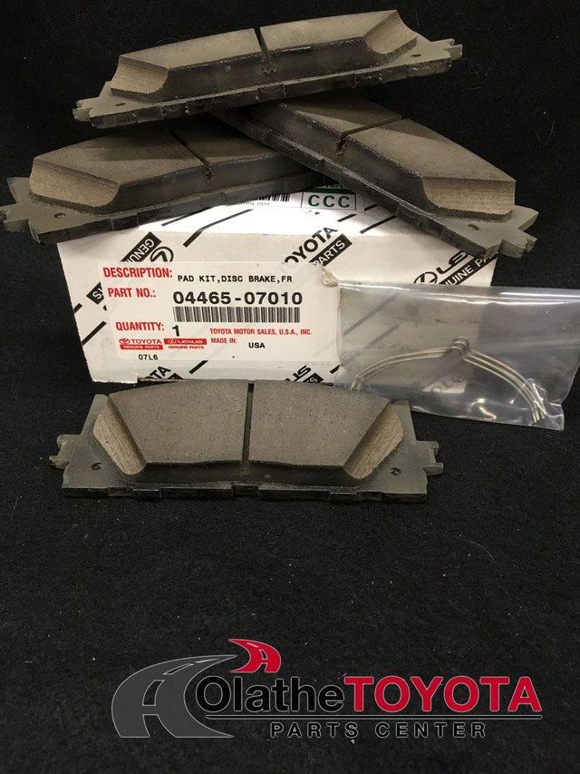 OEM Camry Brake Pads - Olathe Toyota Parts Center